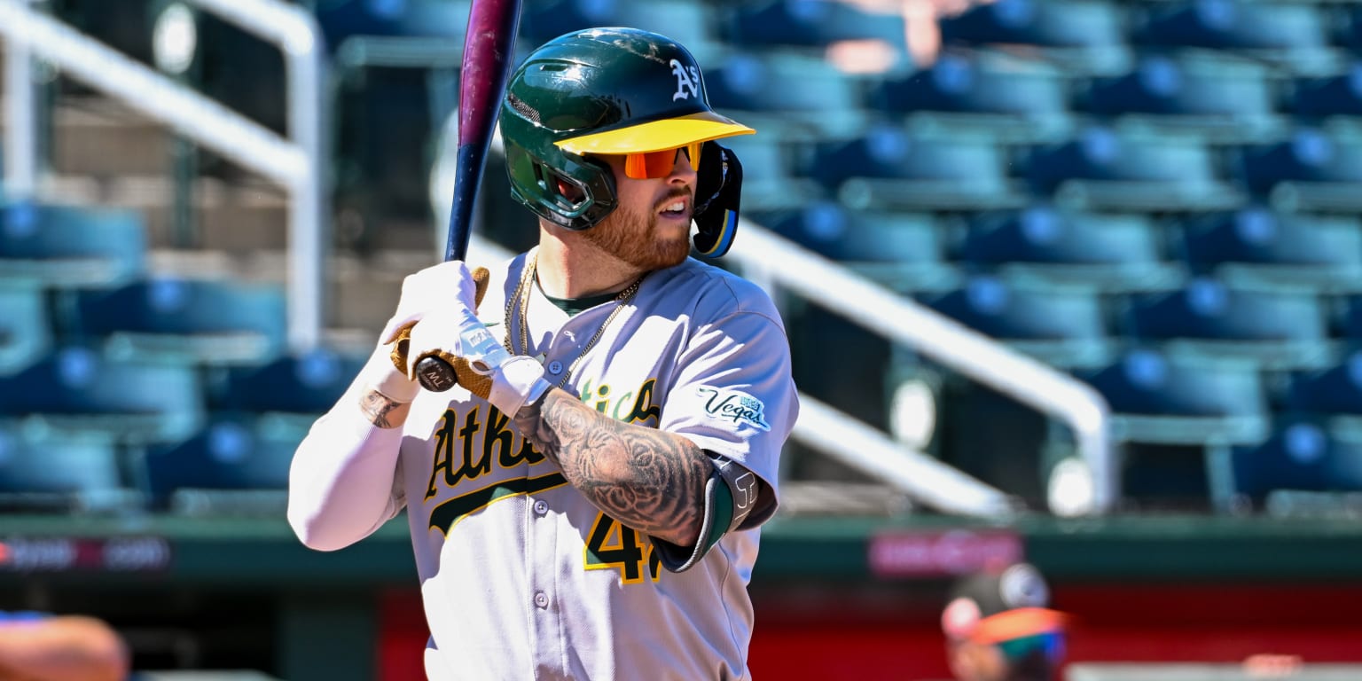 Athletics prospect Tommy White slugs two homers in seven RBI game in AFL