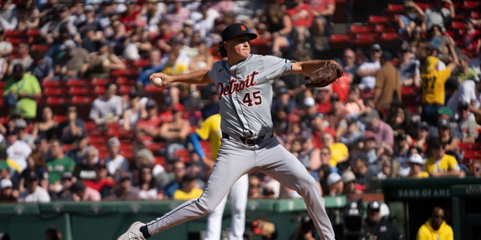 Reese Olson struggles in loss to Red Sox