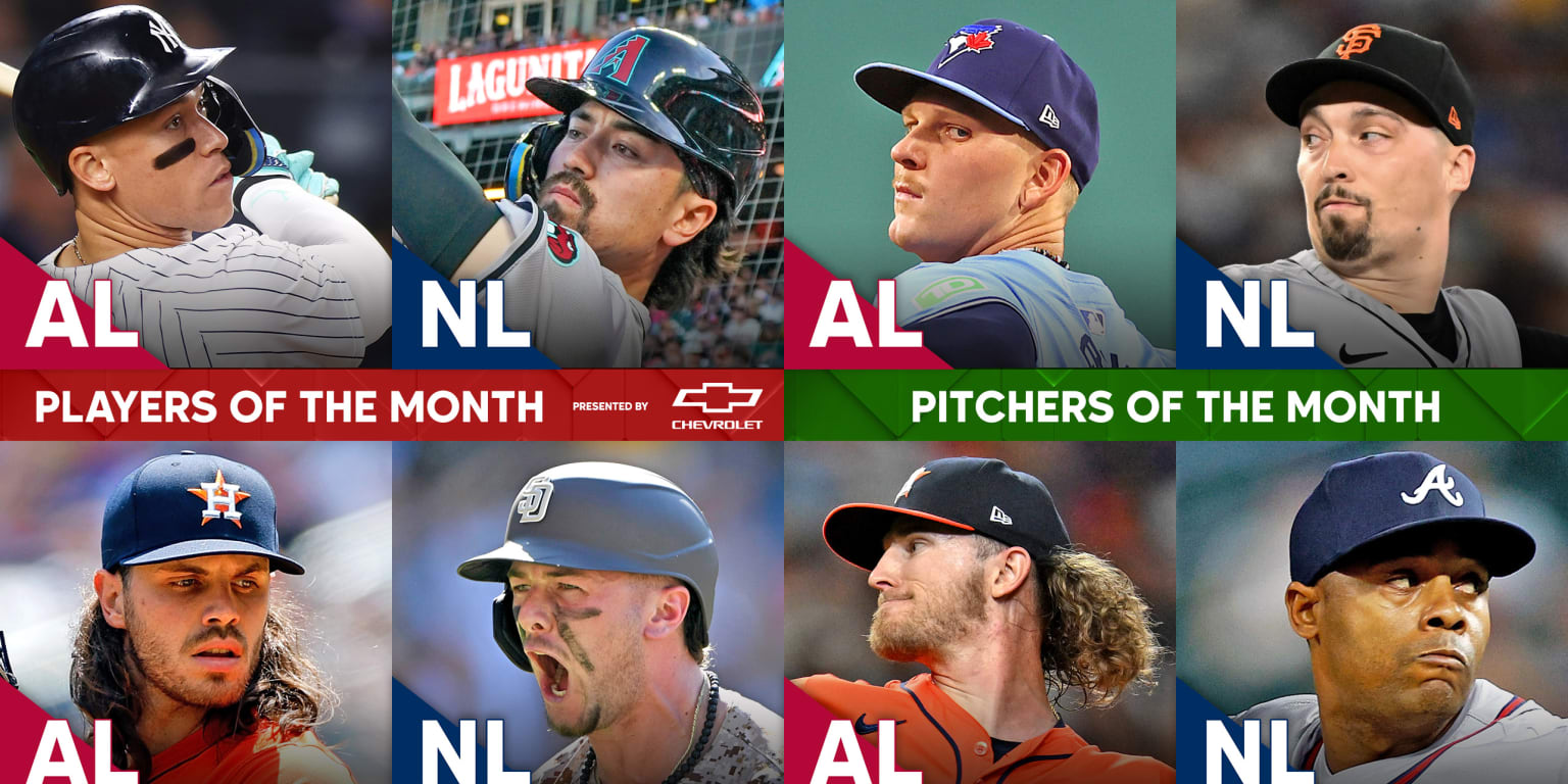 MLB monthly award winners for August 2024