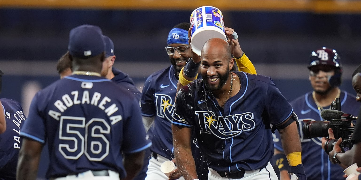 Rays win first 13-inning game of the year with walk-off