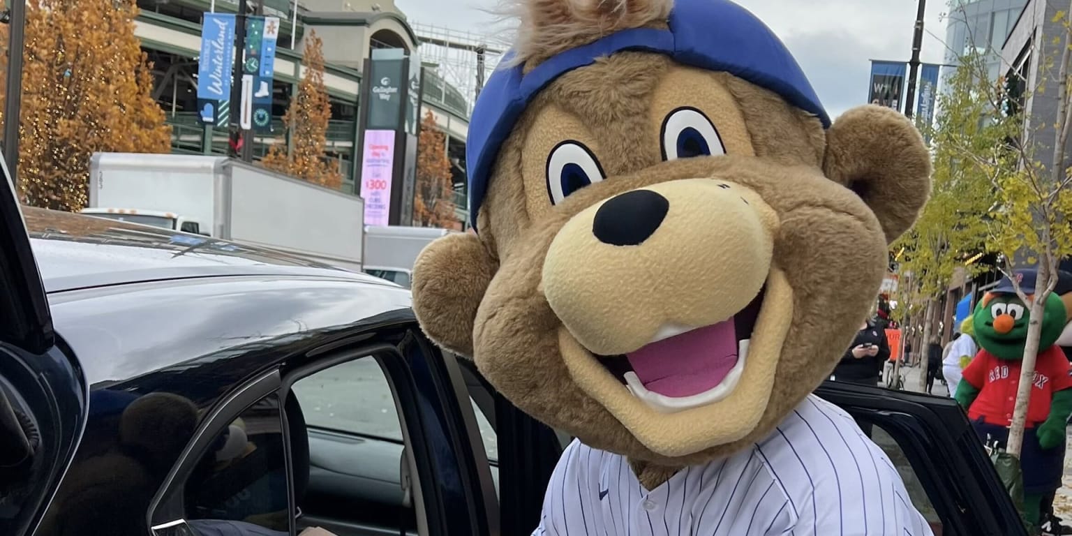 MLB mascots help Cubs hand out Thanksgiving meals
