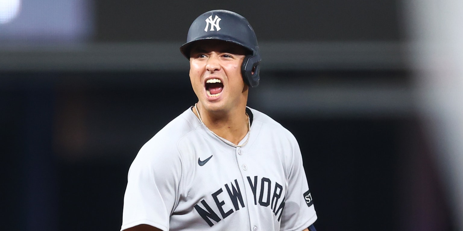 Anthony Volpe hitting better for Yankees