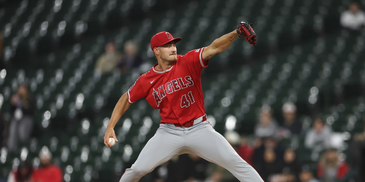 Jack Kochanowicz tosses six-plus strong innings before Angels bullpen ...