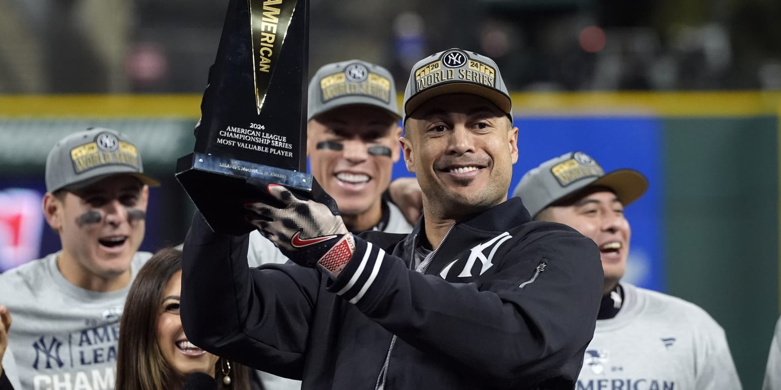 Giancarlo Stanton wins 2024 ALCS MVP after Game 5 homer