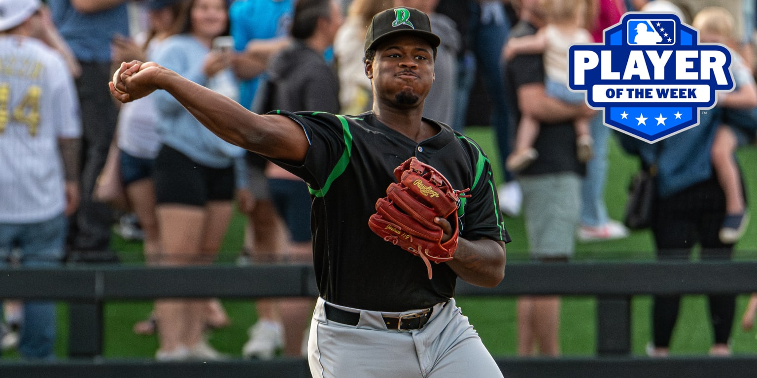 Reds' Cam Collier Minor League Player of the Week Spotlight 2024