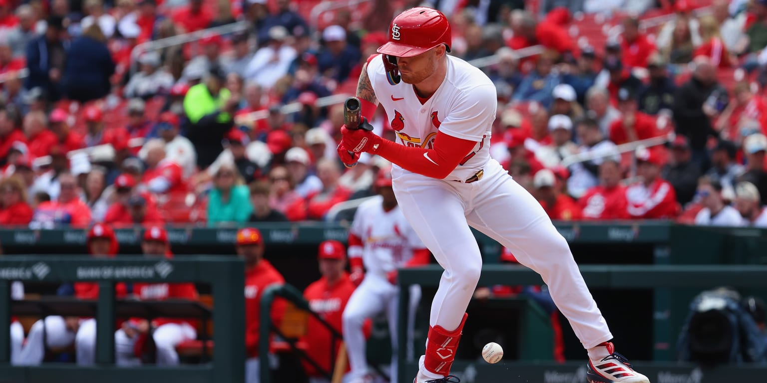Nathan Church leaves Cardinals' game early with left leg contusion
