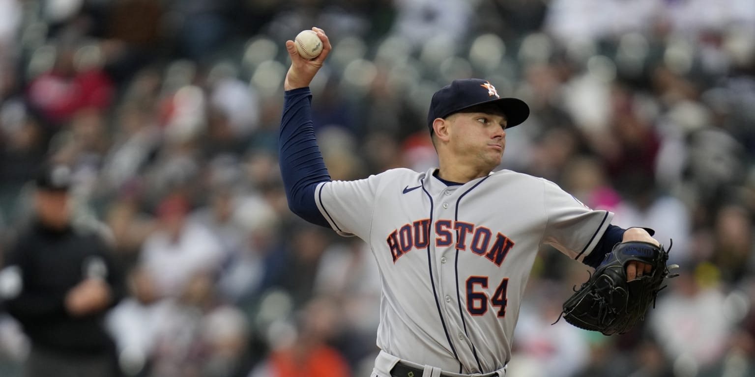 La ofensiva no responde y Astros caen ante White Sox