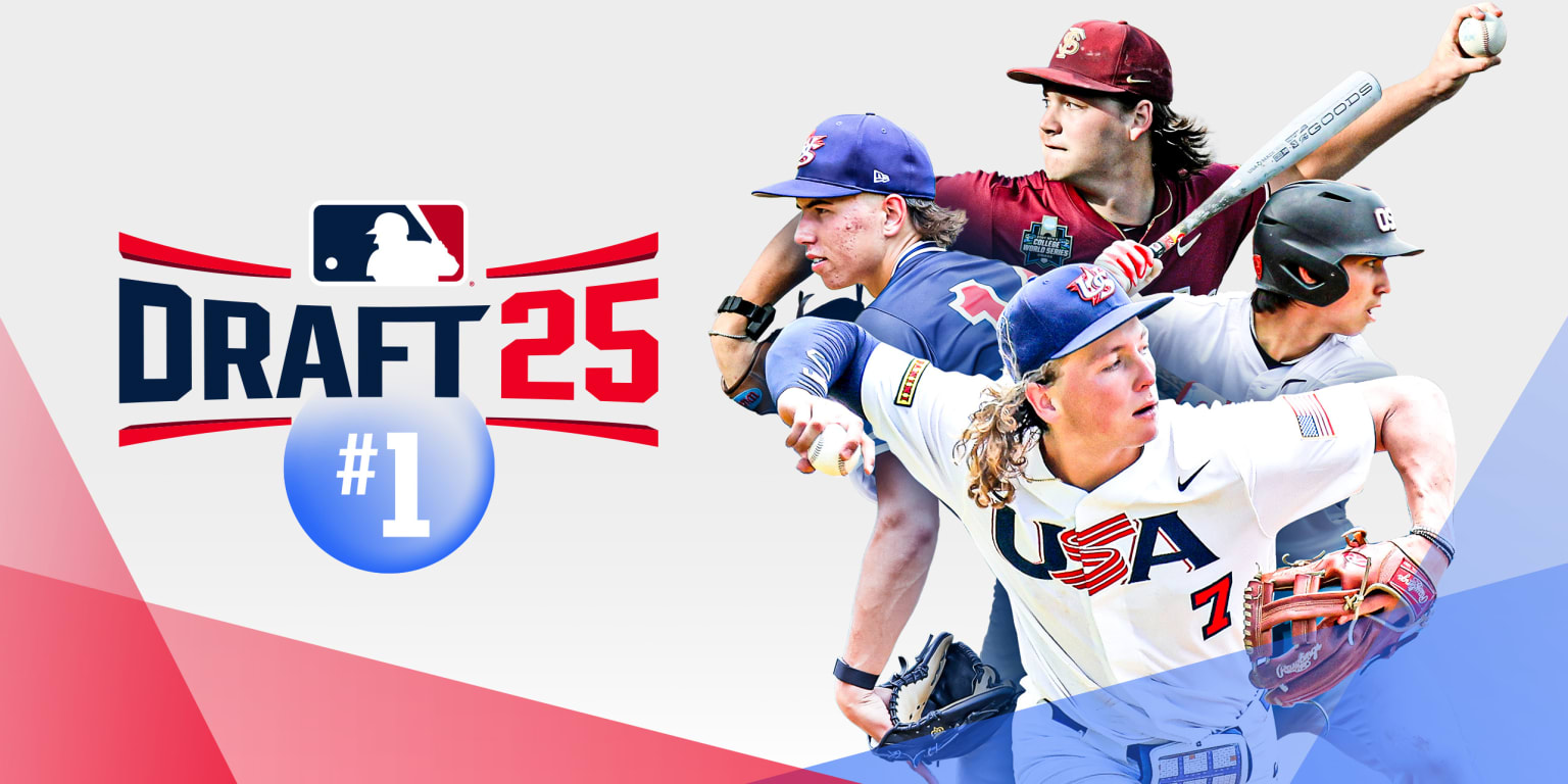 Odds for No. 1 pick in 2025 MLB Draft