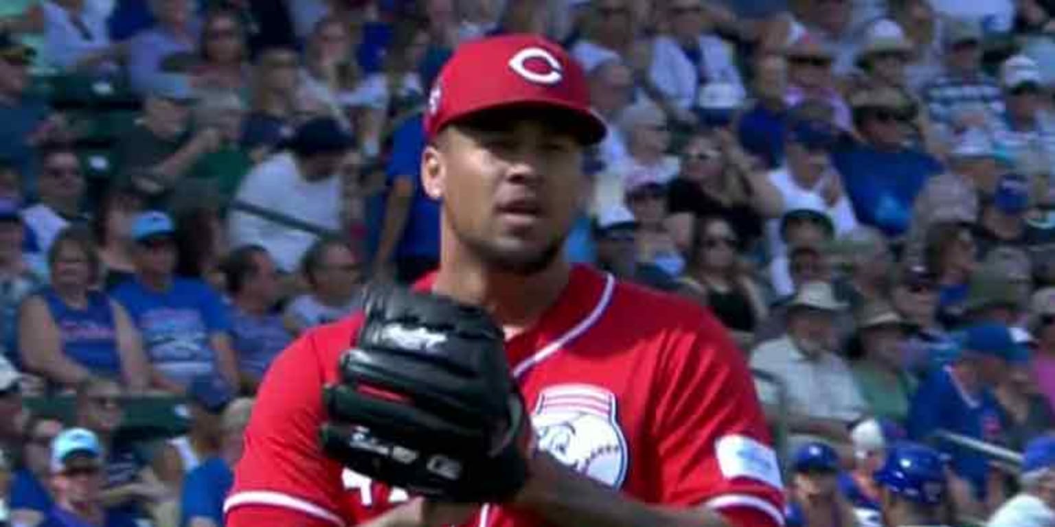 Frankie Montas strikes out two in Reds spring debut