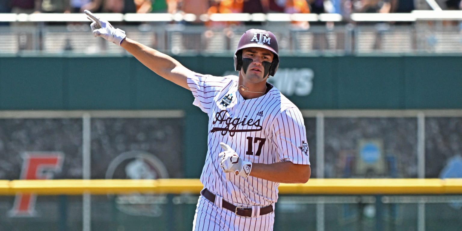 Jace LaViolette sets Texas A&M home run record