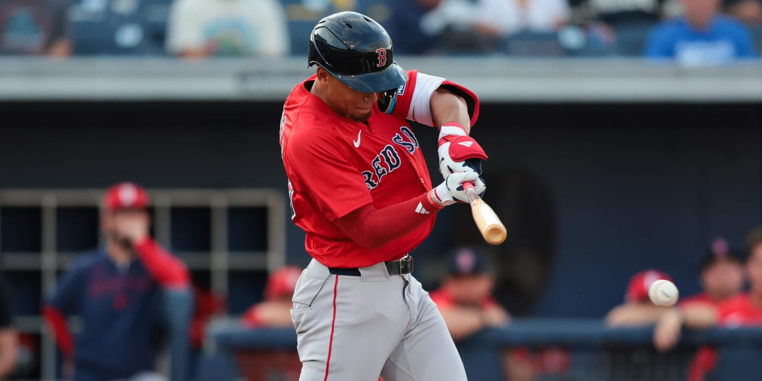 Kristian Campbell strengthens 2B case with 1st spring HR