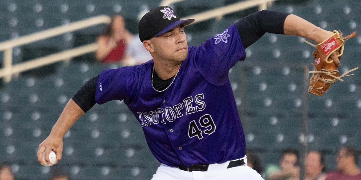 Gabriel Hughes developing deeper pitch mix in Rockies system