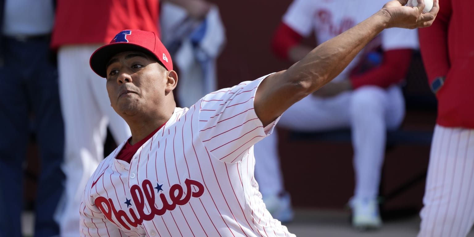 Ranger Suárez velocity increases in second Spring Training start