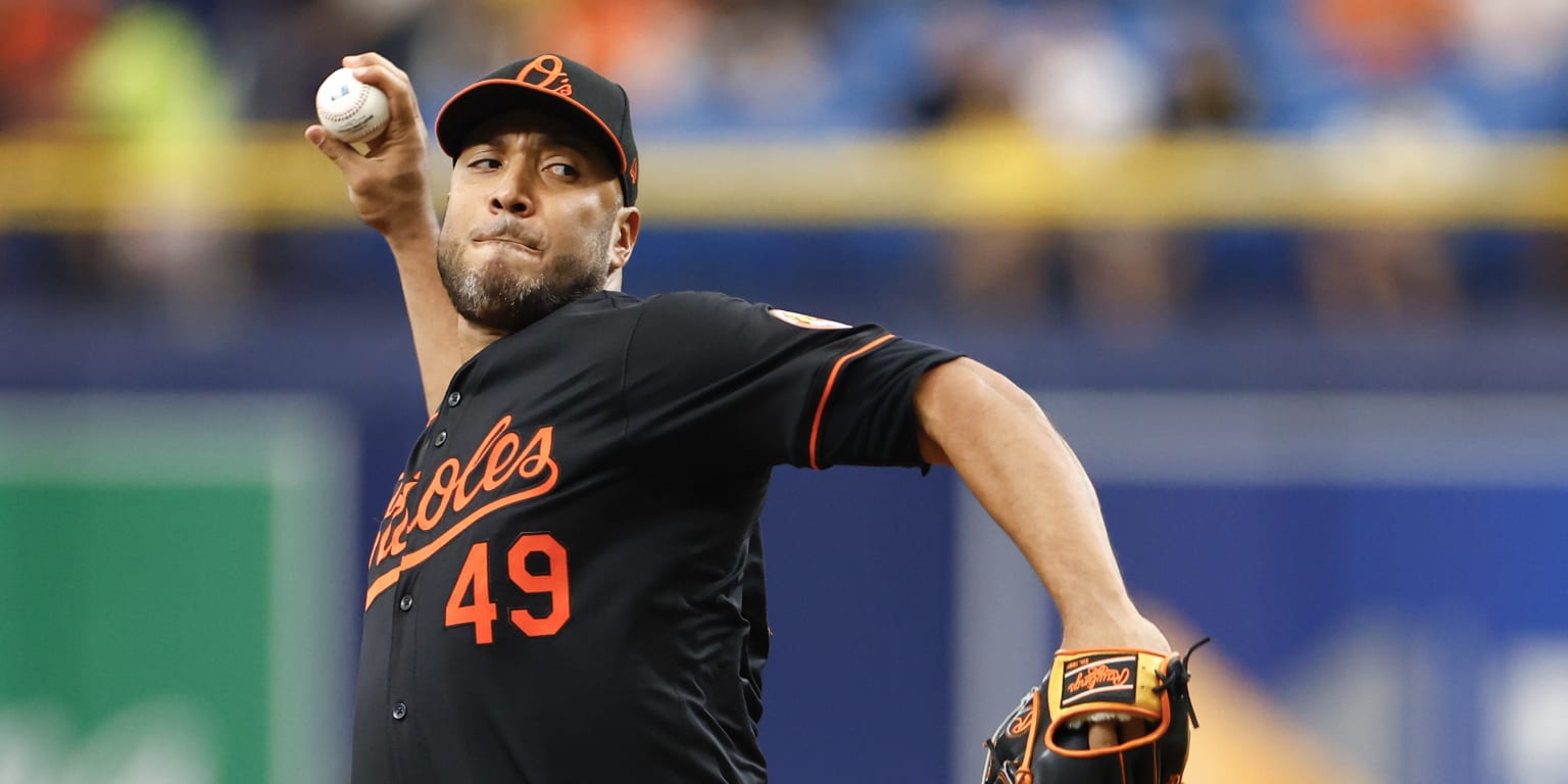 Albert Suárez tosses 6 2/3 scoreless innings, but Orioles lose