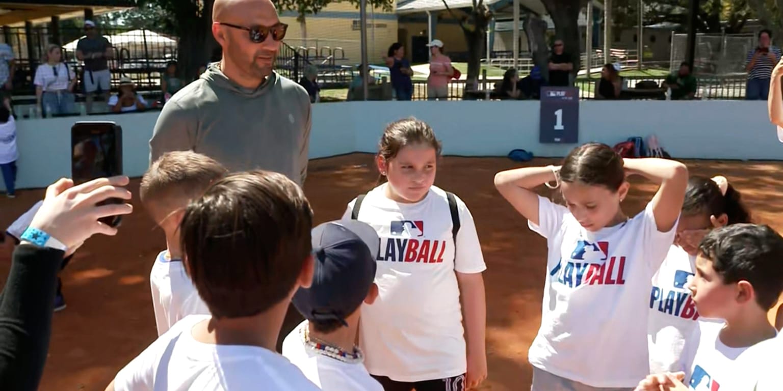 Derek Jeter, Turn 2 Foundation partner with MLB PLAY BALL