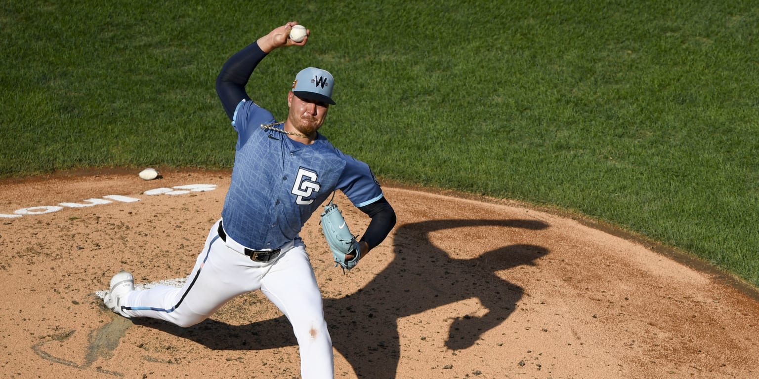 Cade Cavalli collects first MLB win vs. Phillies