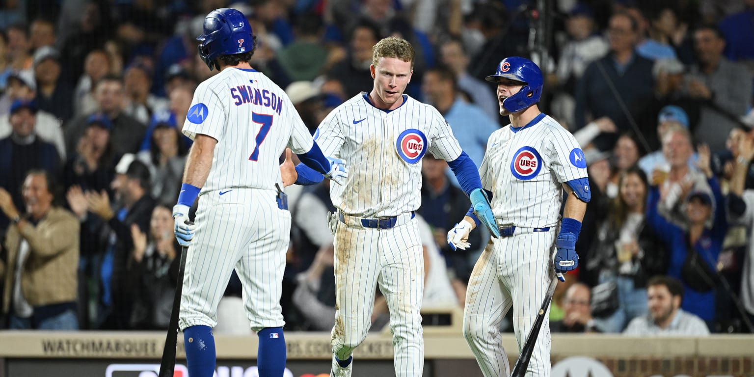 Cubs score 10 runs to end 5-game losing streak