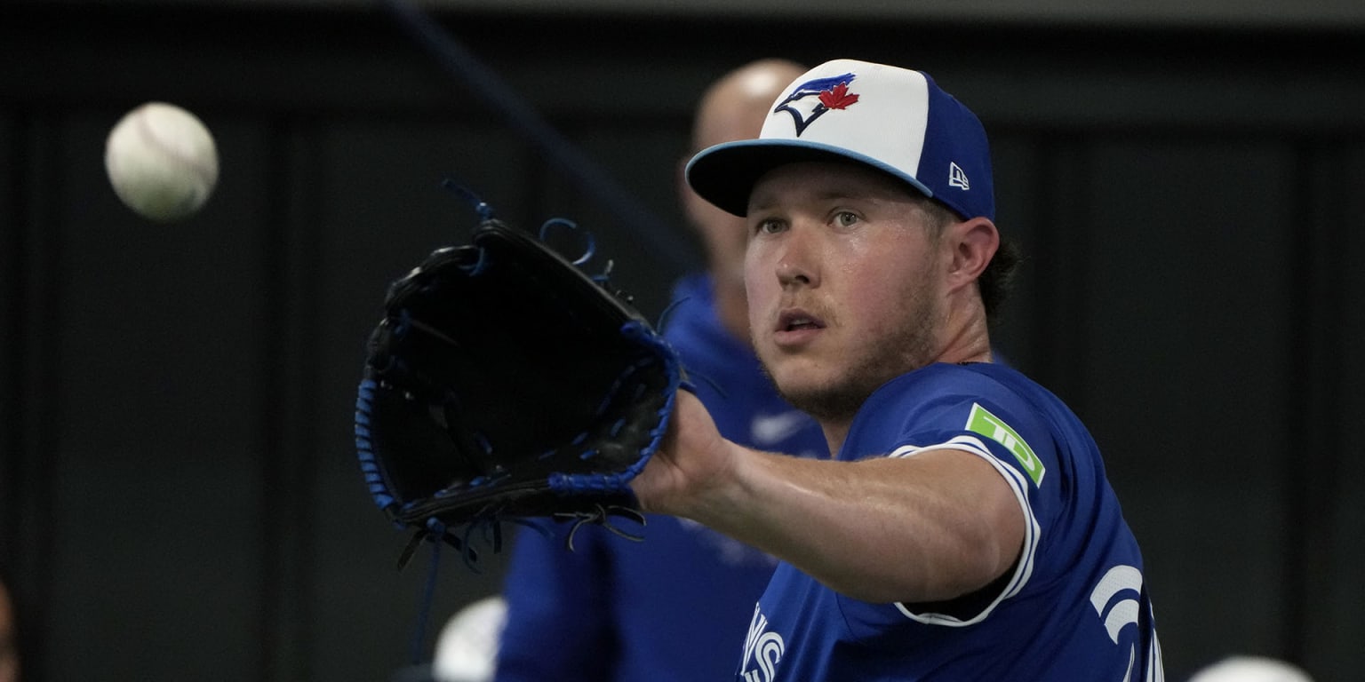 Nate Pearson working on new pitch for Blue Jays