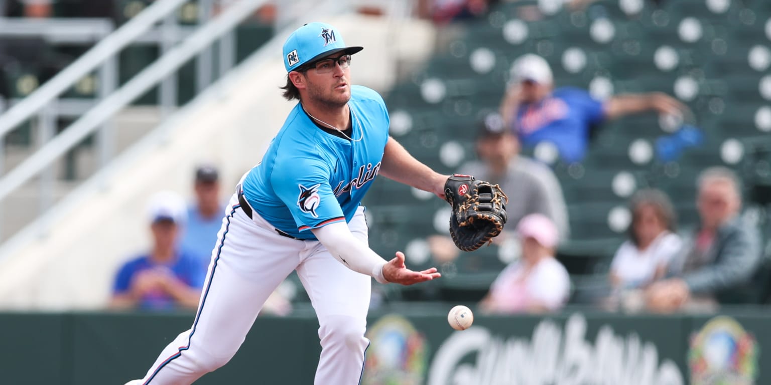 Jonah Bride to break camp with the Marlins