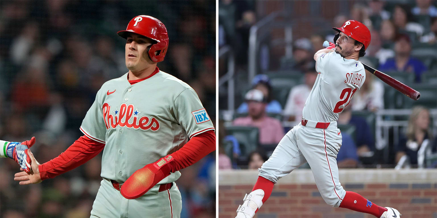 J.T. Realmuto returns to Phillies' lineup, Garrett Stubbs stays with team