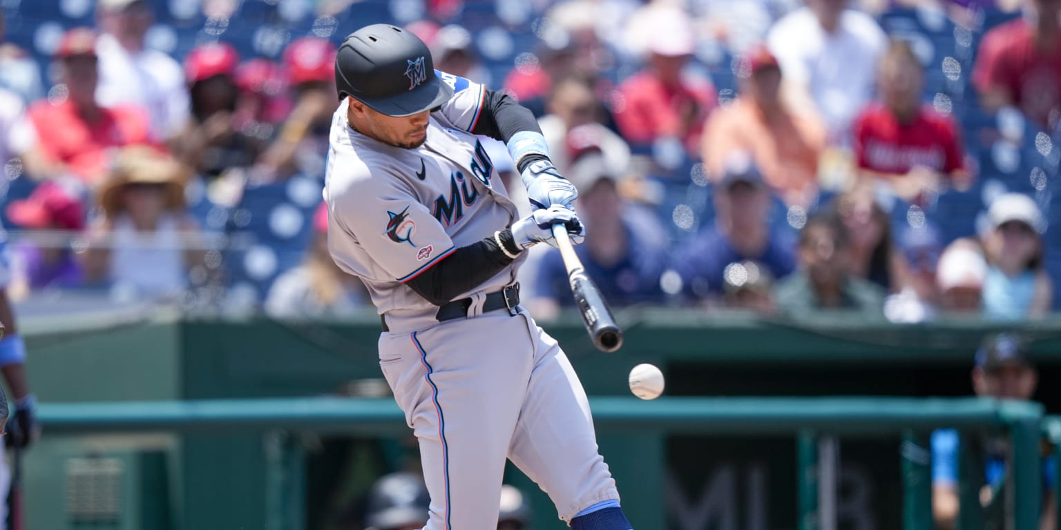 Jacob Amaya makes MLB debut Marlins sweep Nationals