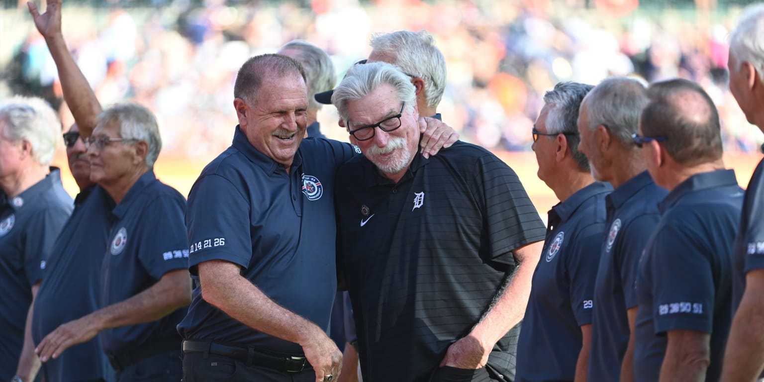 Tigers honor 40th anniversary of 1984 World Series team