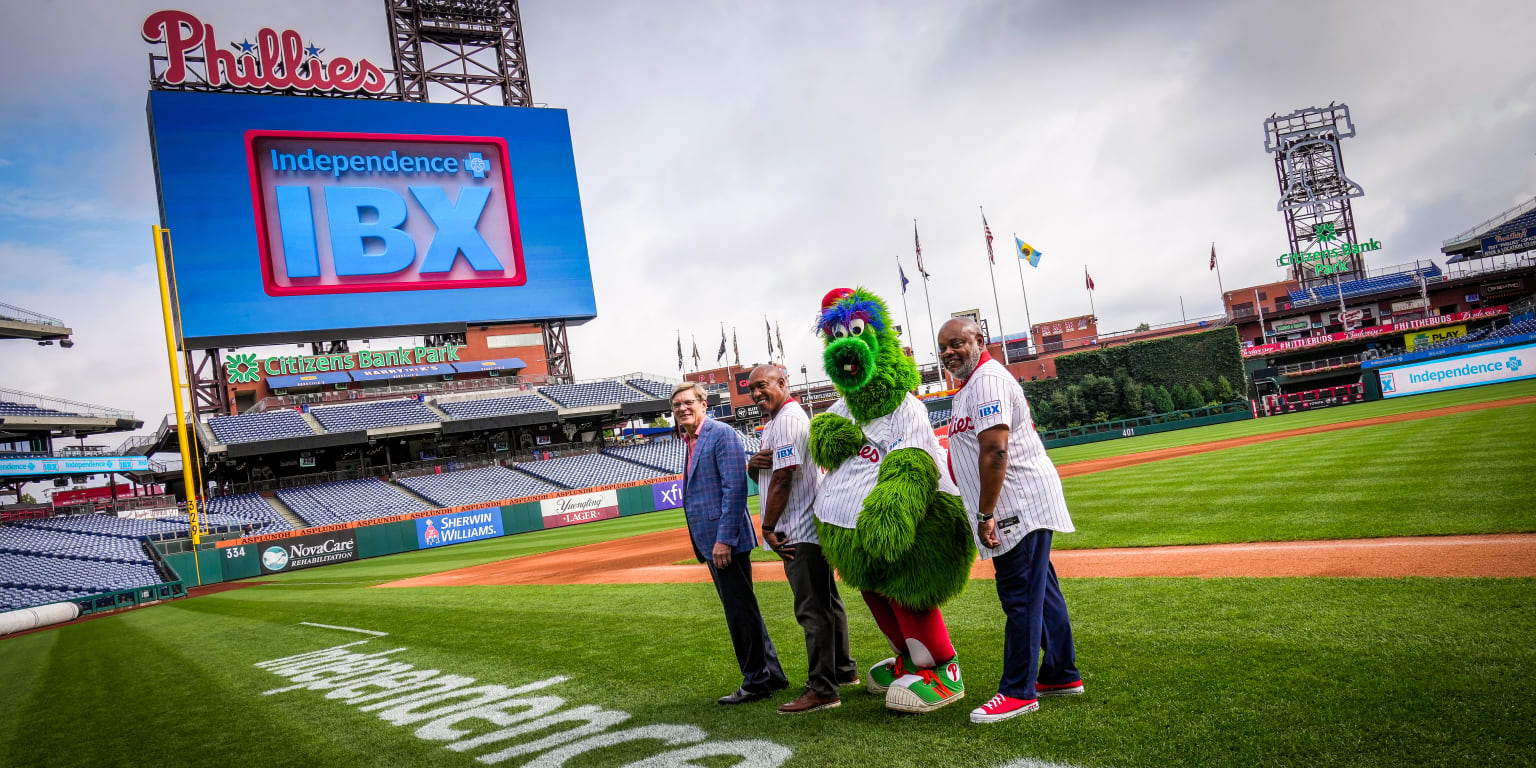Press Conference Announcing IBX as Phillies’ Inaugural Jersey Patch ...