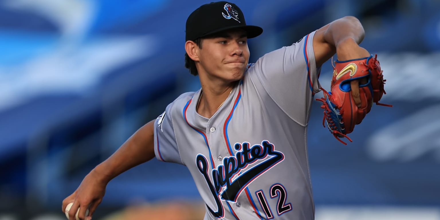 Marlins prospect Noble Meyer strikes out career-high nine batters