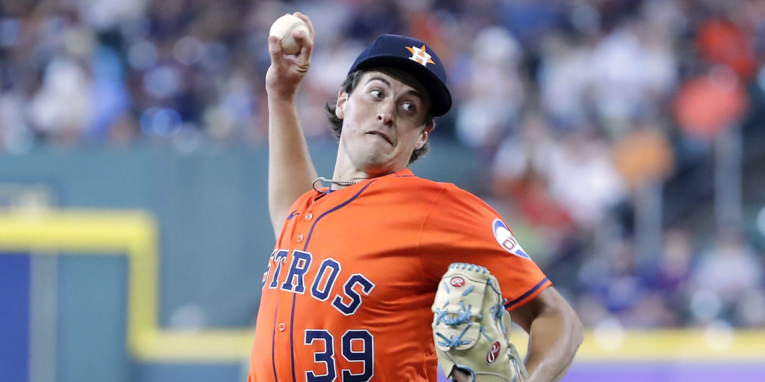 Jake Bloss, Astros' No. 10 prospect, to make MLB debut Friday
