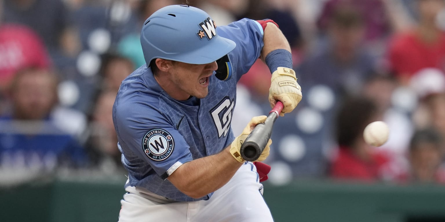 Jacob Young returns to Nationals' outfield in win over Rangers