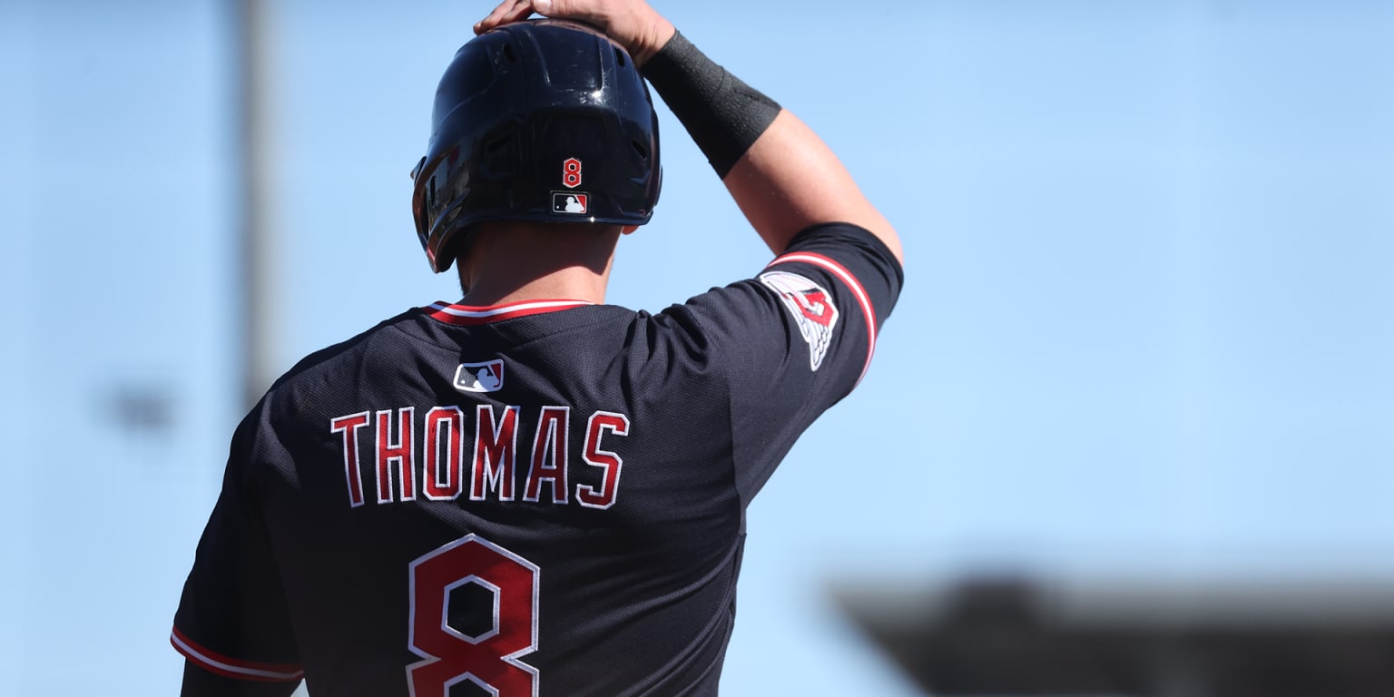 Lane Thomas off to strong start in first spring with Guardians