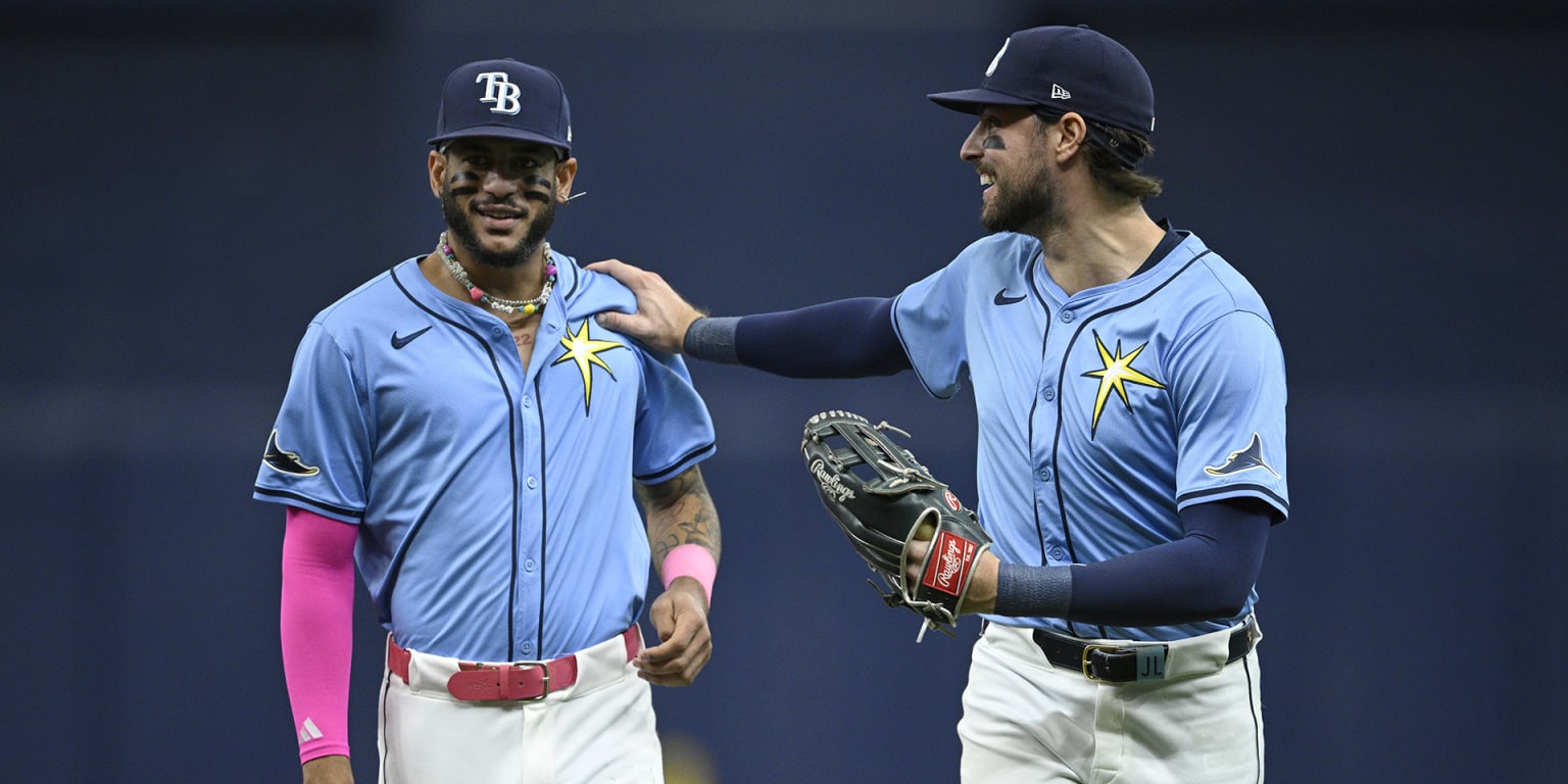 Rays move back to .500 after win over Guardians