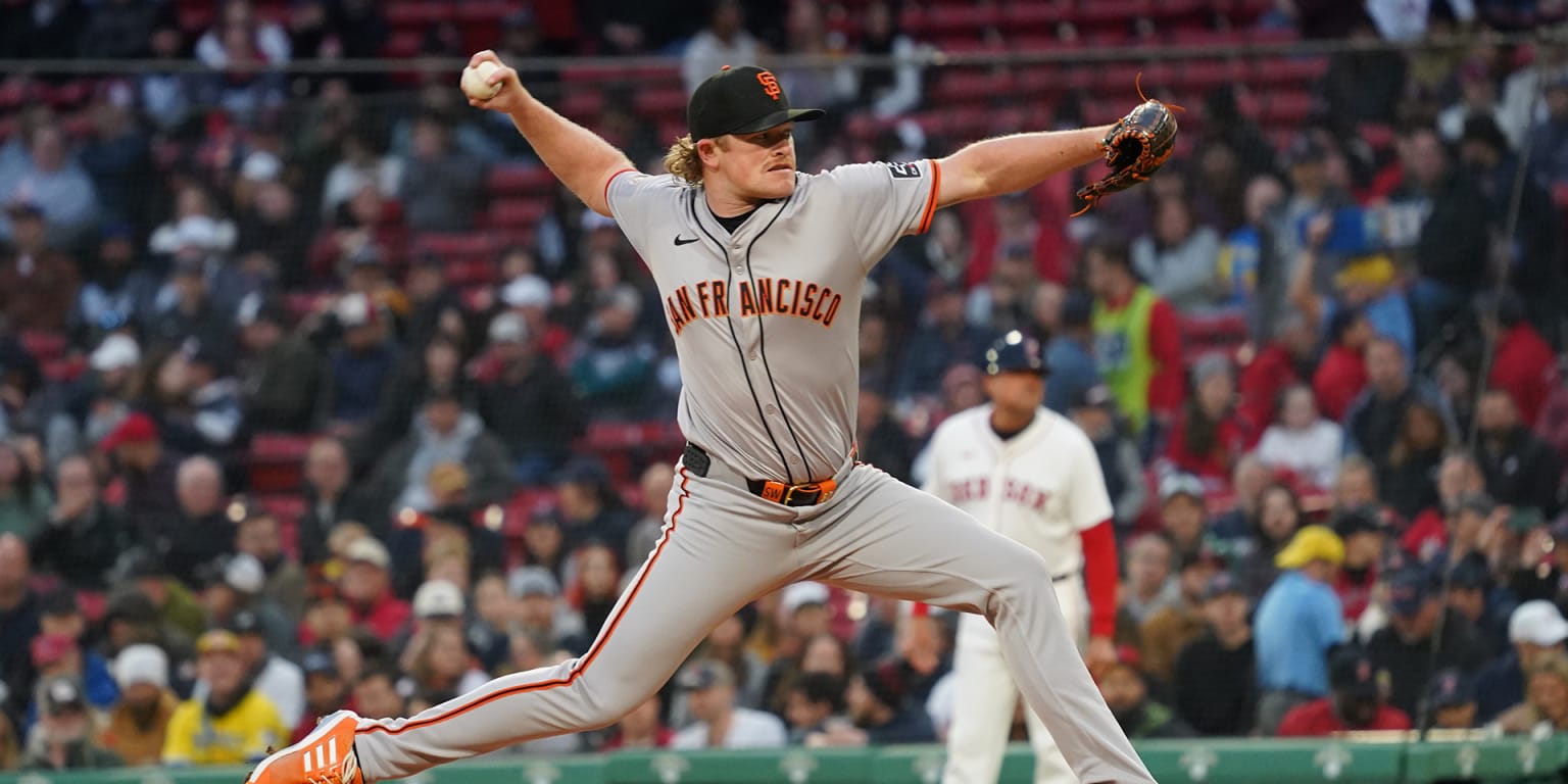 Logan Webb allows four runs over 3 2/3 innings vs. Red Sox