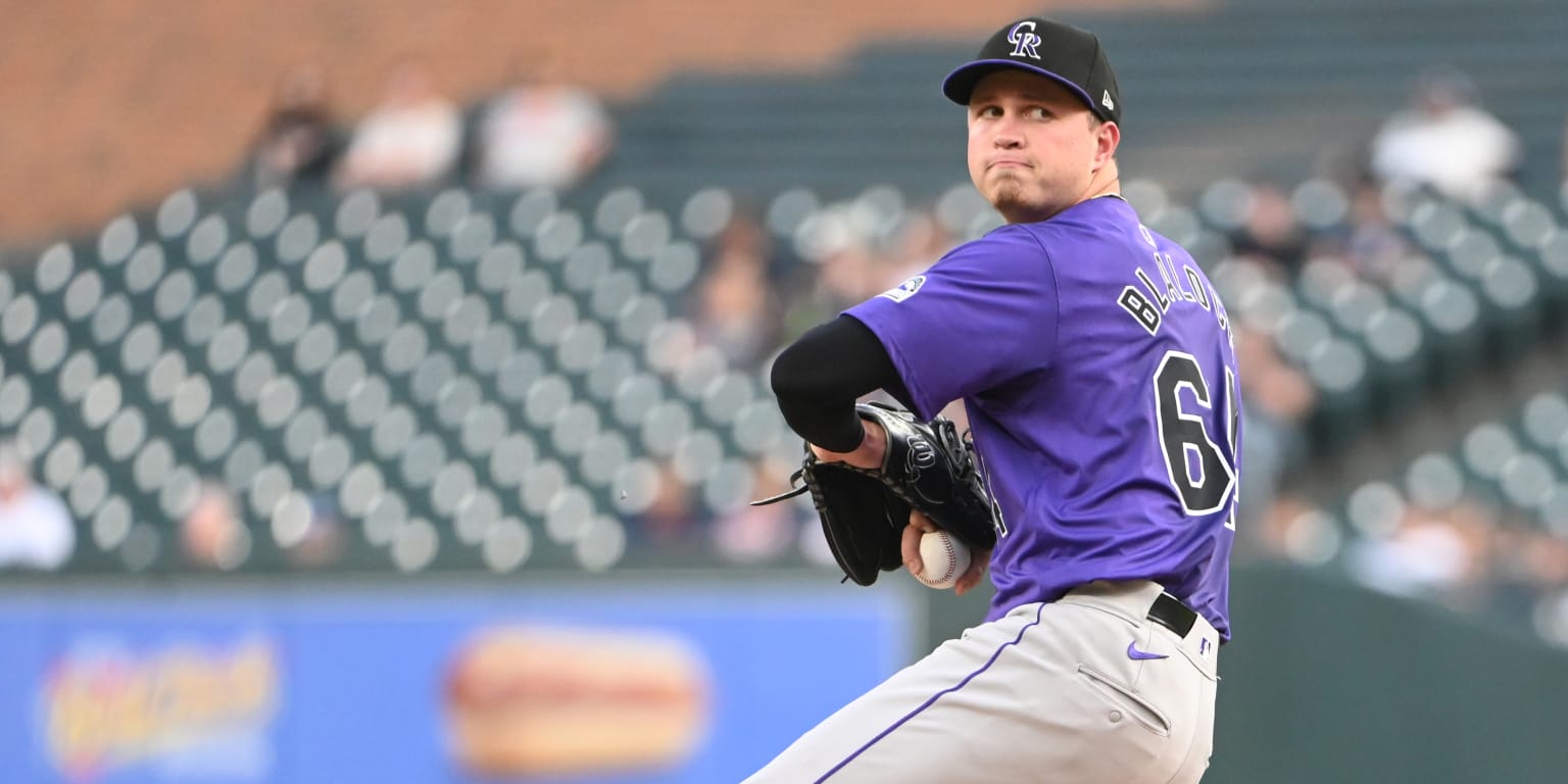 Blalock tambalea y Rockies se van en blanco en Detroit