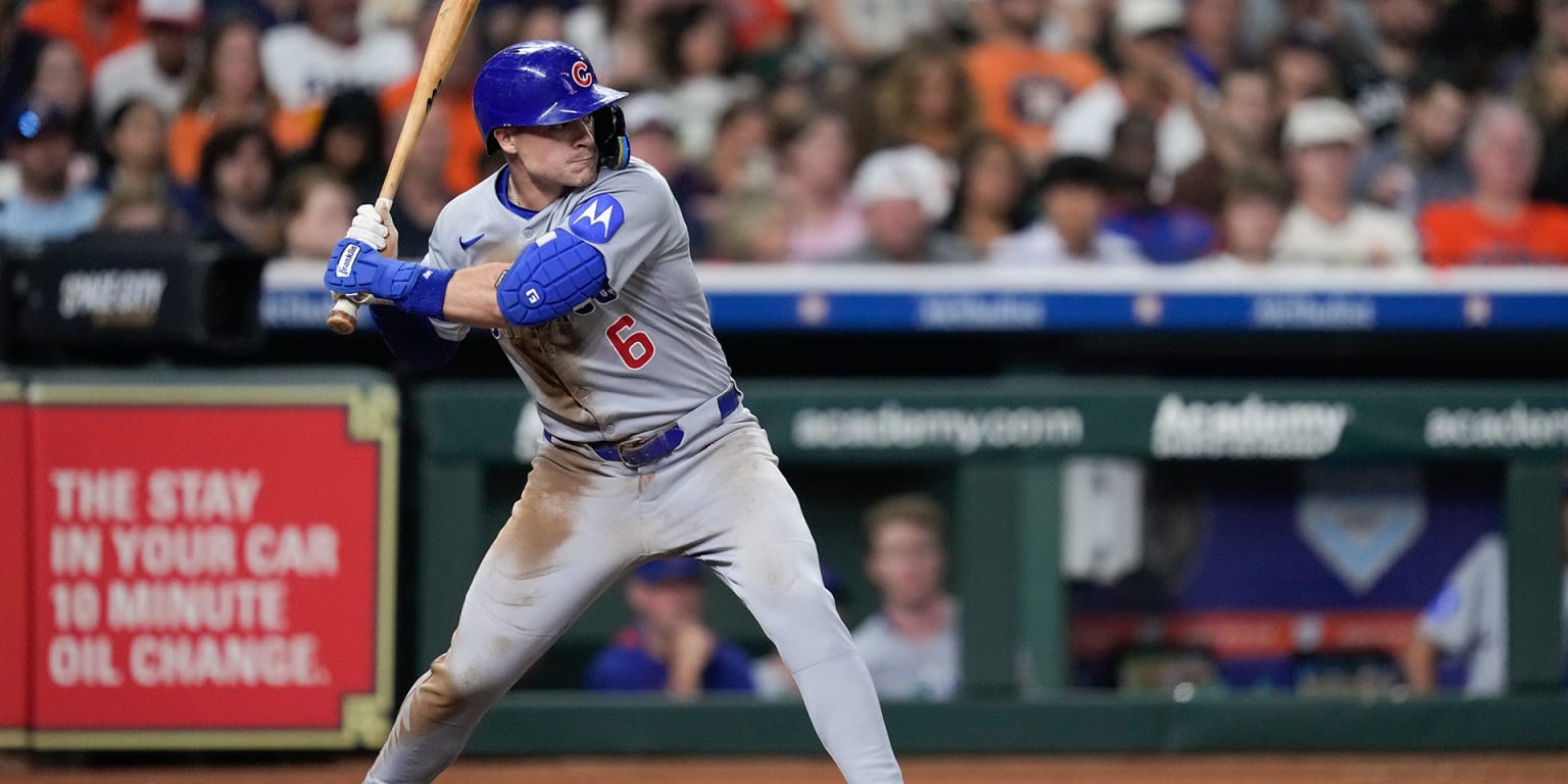 Matt Shaw, Cubs lose series opener to Astros