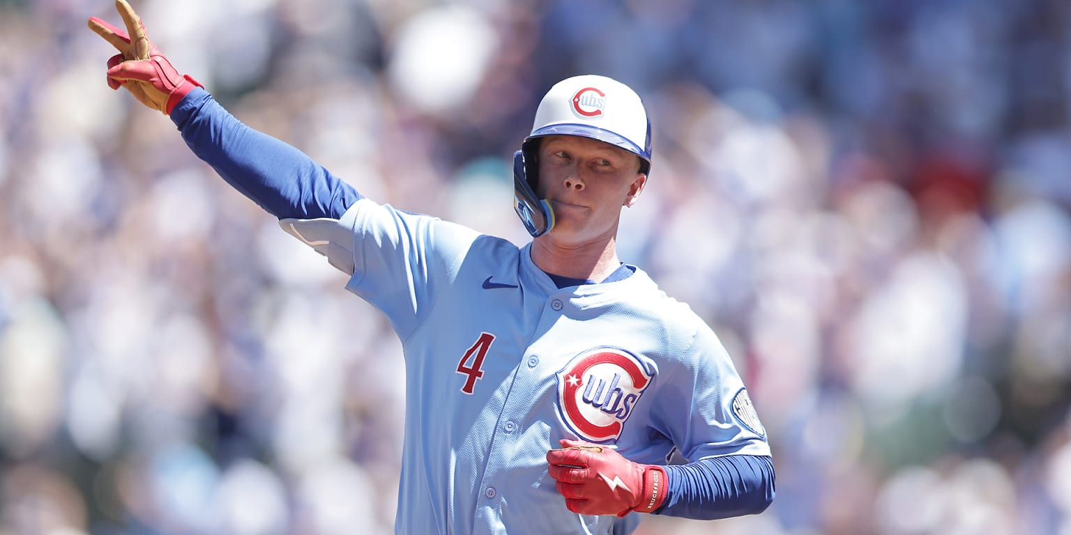 Pete Crow-Armstrong has six RBIs in Cubs' win