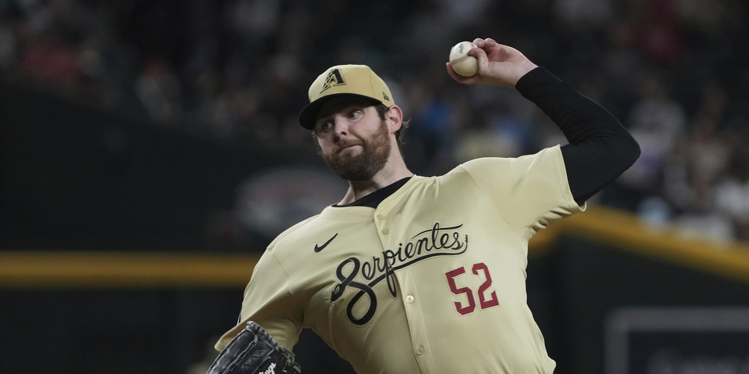 Jordan Montgomery pitches in relief for Diamondbacks