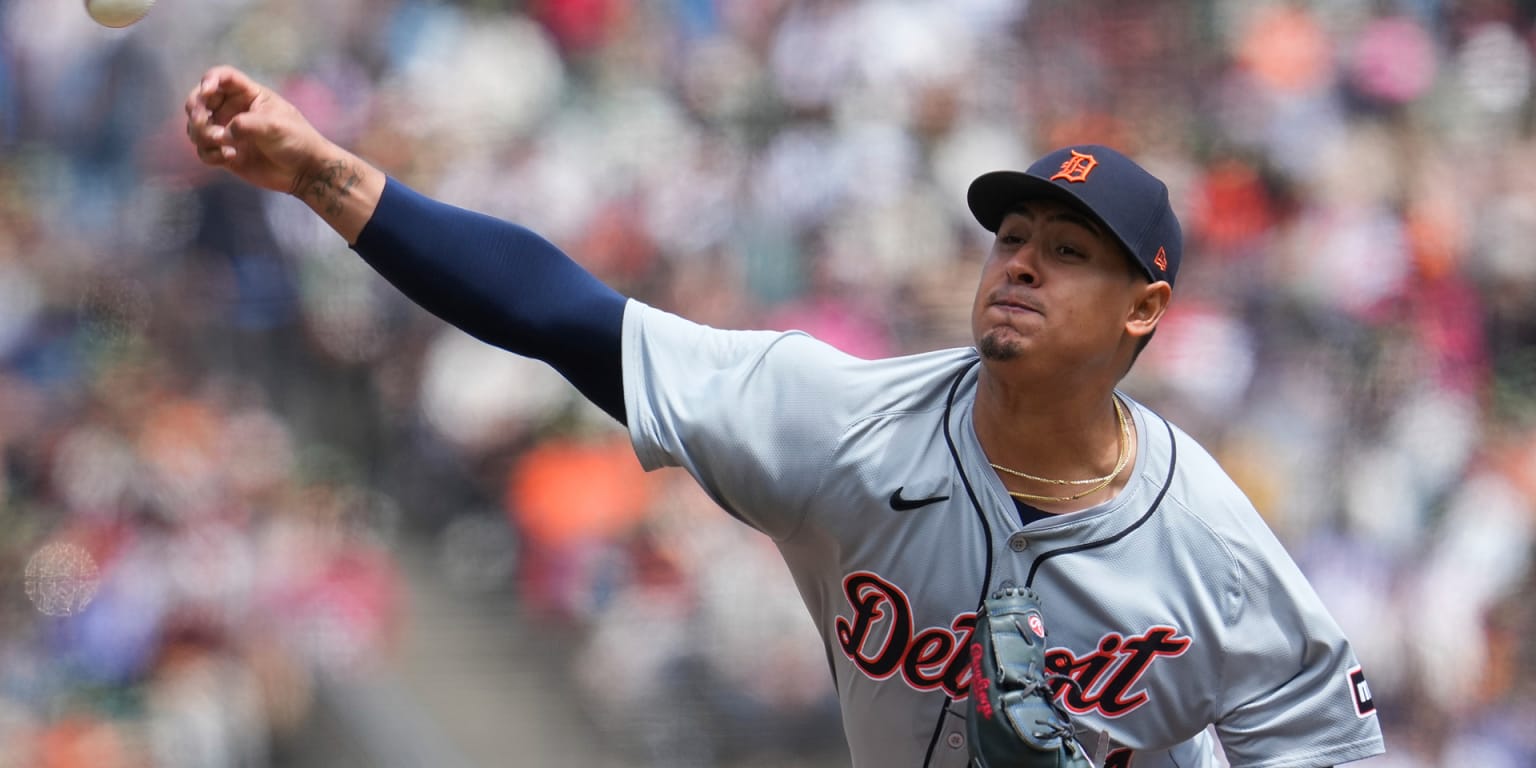 Keider Montero recalled to Tigers to start against Brewers