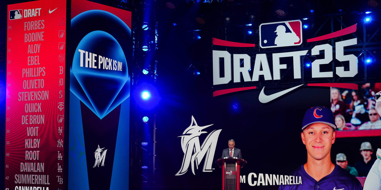Cam Cannarella, Brandon Compton, Max Williams drafted by Marlins on Day ...
