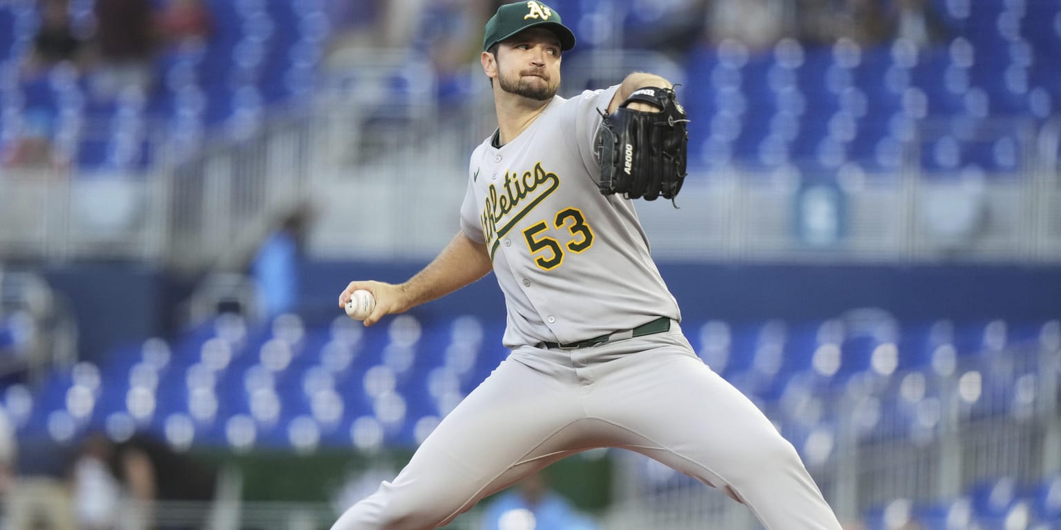 Hoglund brilla en debut en MLB y Atléticos pegan primero en Miami