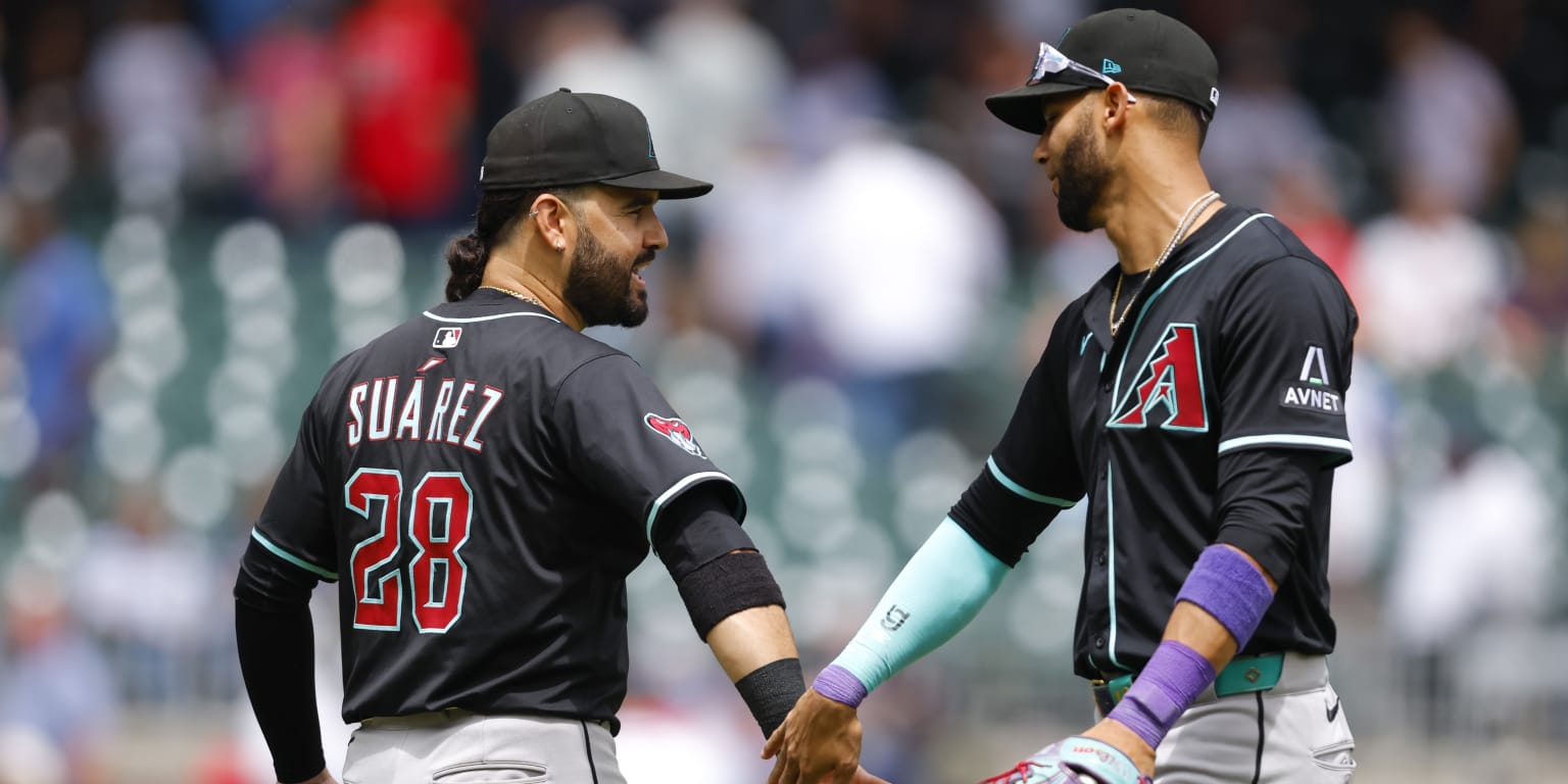 D-backs score seven runs in ninth inning to beat Braves