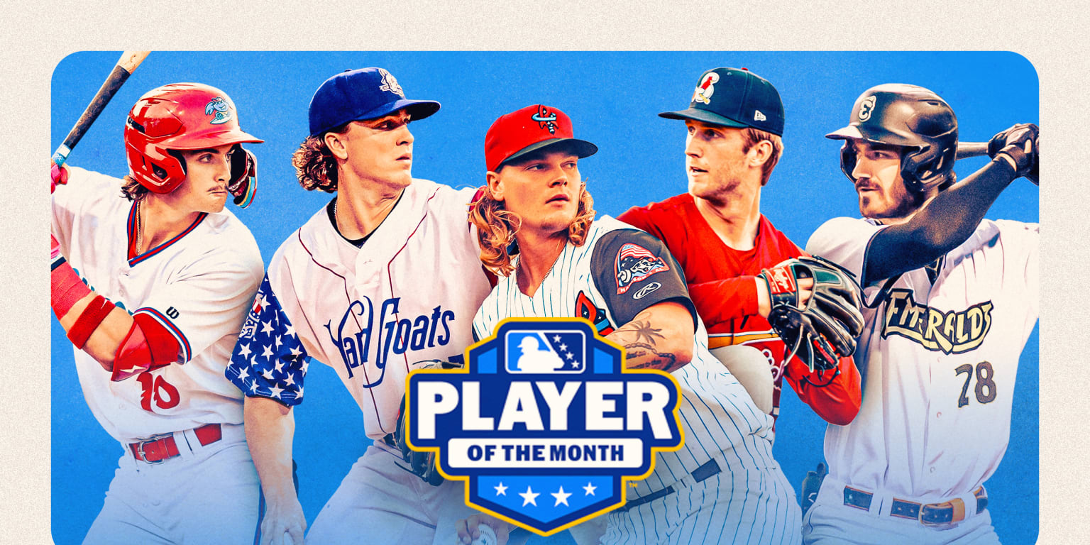 2024 Minor League Baseball August Players of the Month