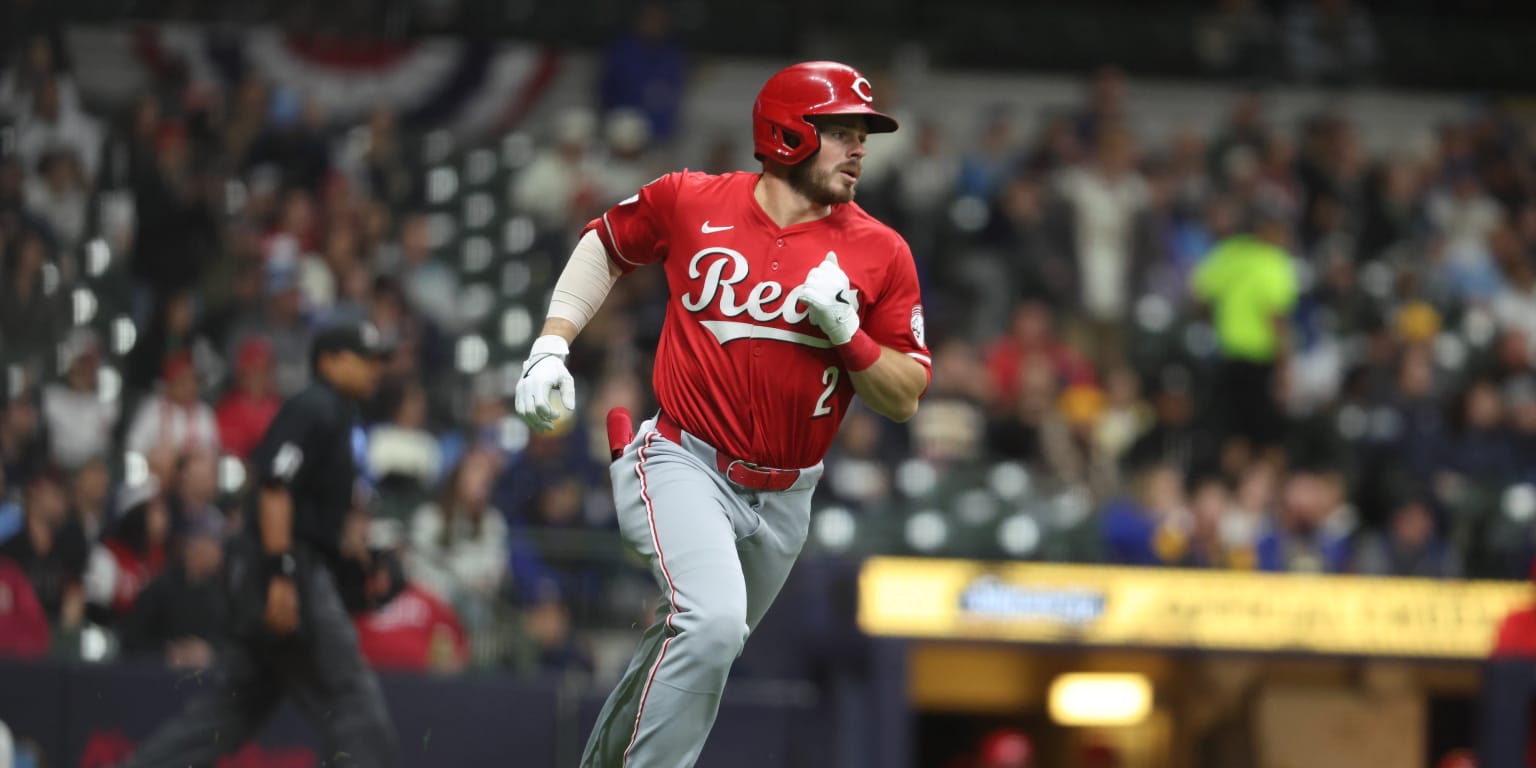 Reds snap scoreless streak in loss to Brewers