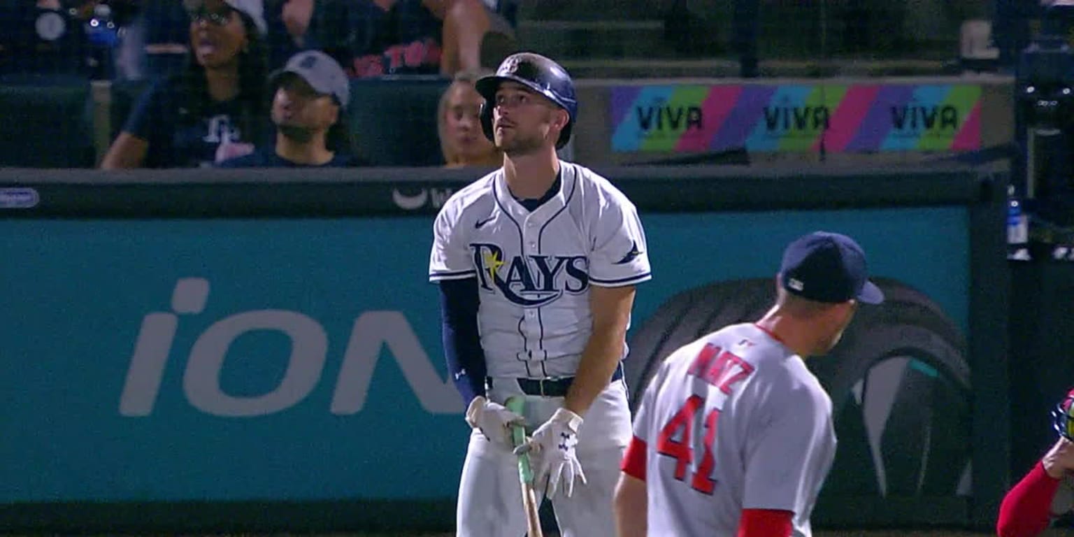 Brandon Lowe bateó su 30mo jonrón y los Rays superaron a los Medias Rojas