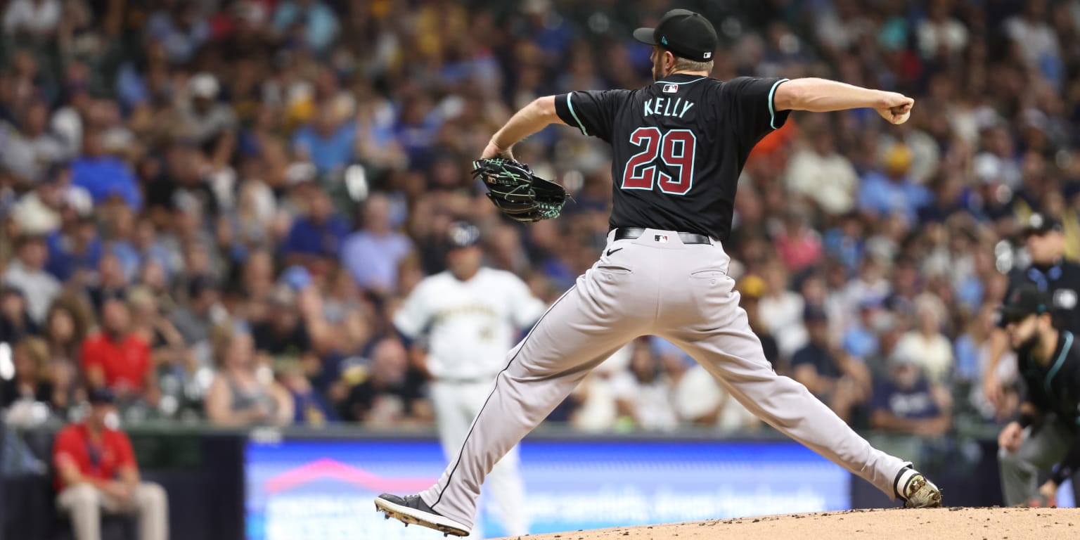 Kelly (6K), Marte, Herrera dan HR y D-backs se aferran al 2do Comodín