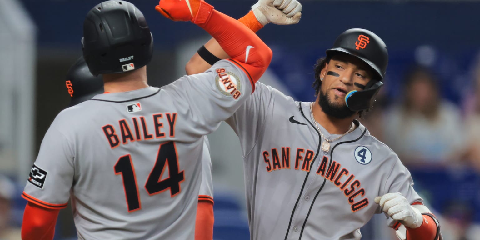 Luis Matos hits three-run homer in Giants' win vs. Marlins