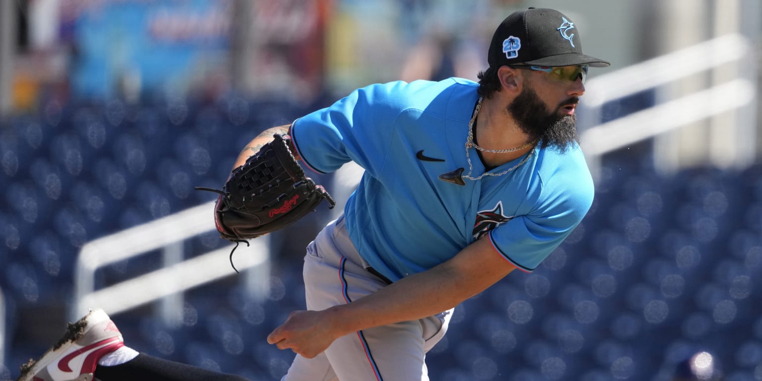 Devin Smeltzer campaigning for Marlins 2023 Opening Day roster