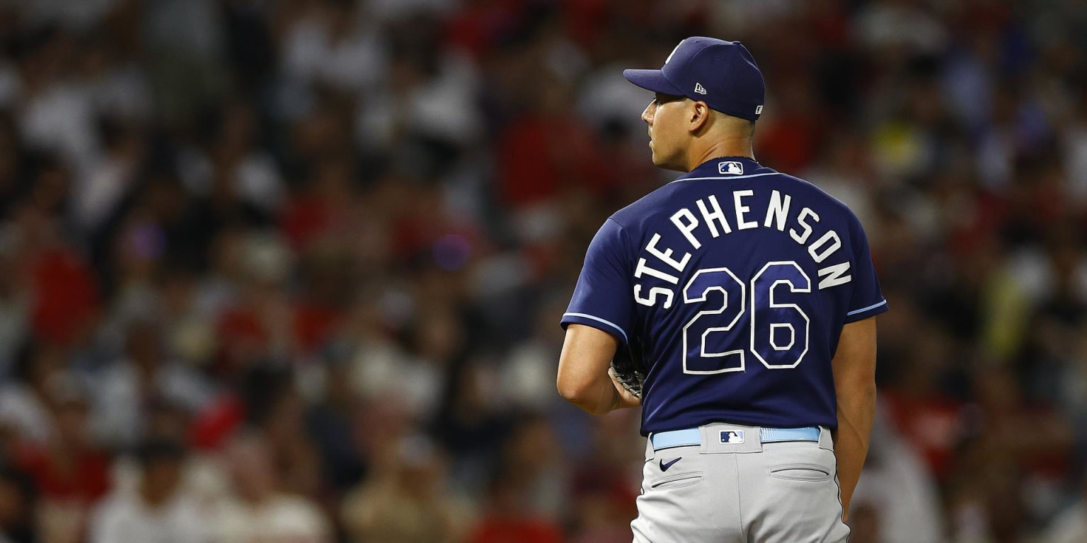 Robert Stephenson improving slider with Rays