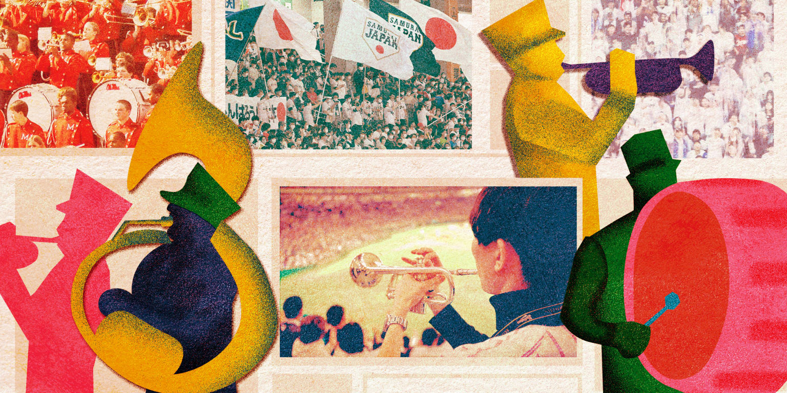 History of the ōendan, Japan's baseball cheer squads
