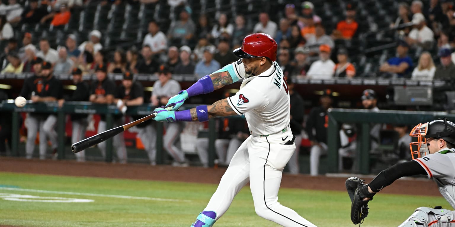 Ketel Marte leads Diamondbacks to win over Giants